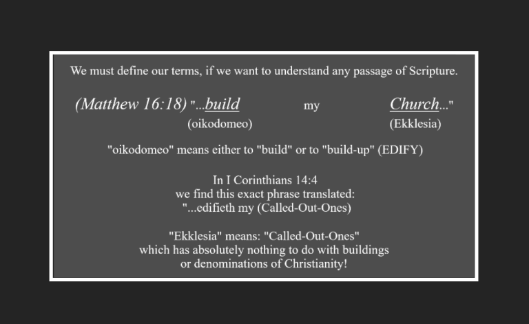 1st Step of the Training – TruthQuest International LLC; Bible Study ...